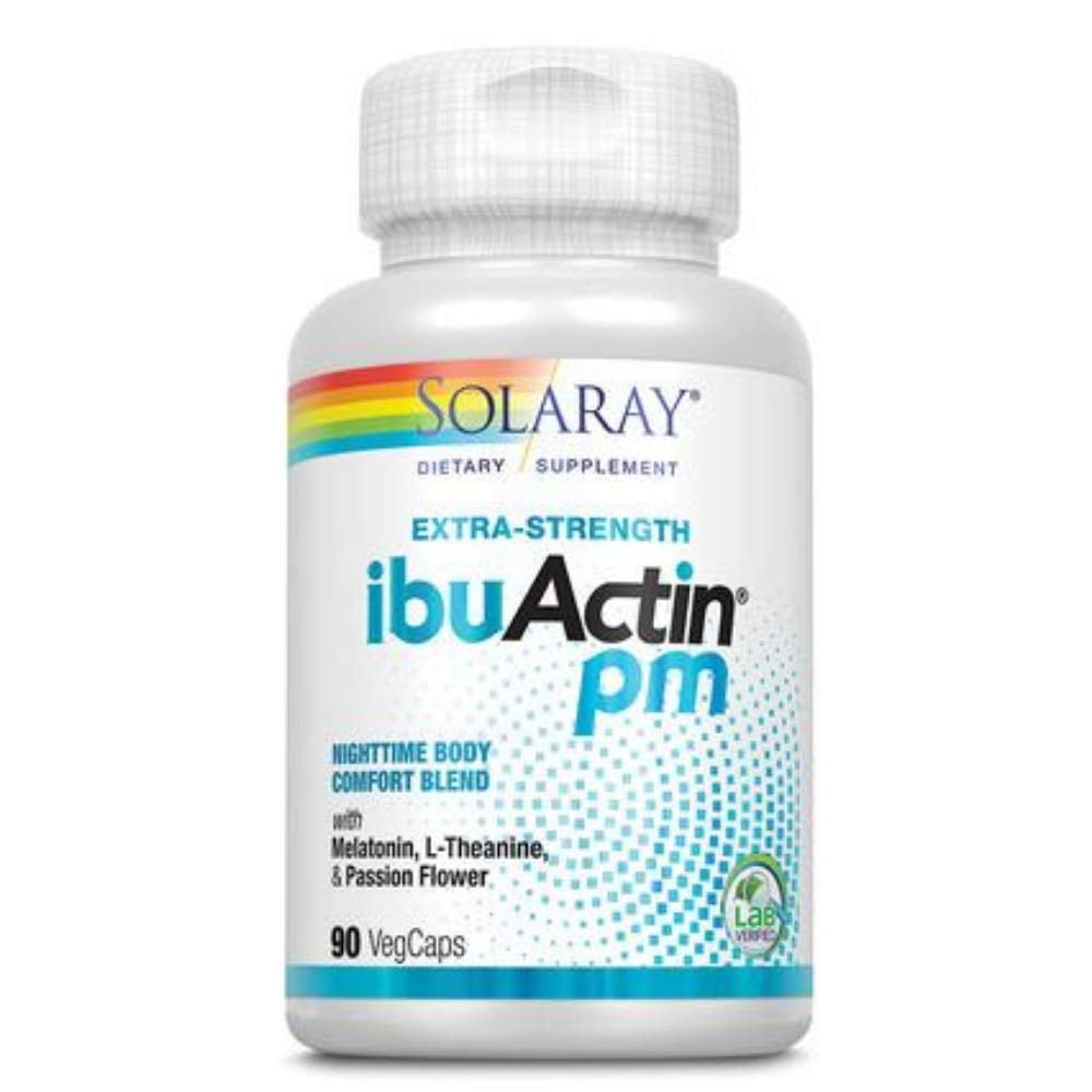 Suplemento SOLARAY Ibuactin PM en cápsulas de 90 unidades | Bodega ...