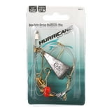 Hurricane BR27-3 Double Drop Bottom Rig (3 Ounce Sinker & 27" Leader ...