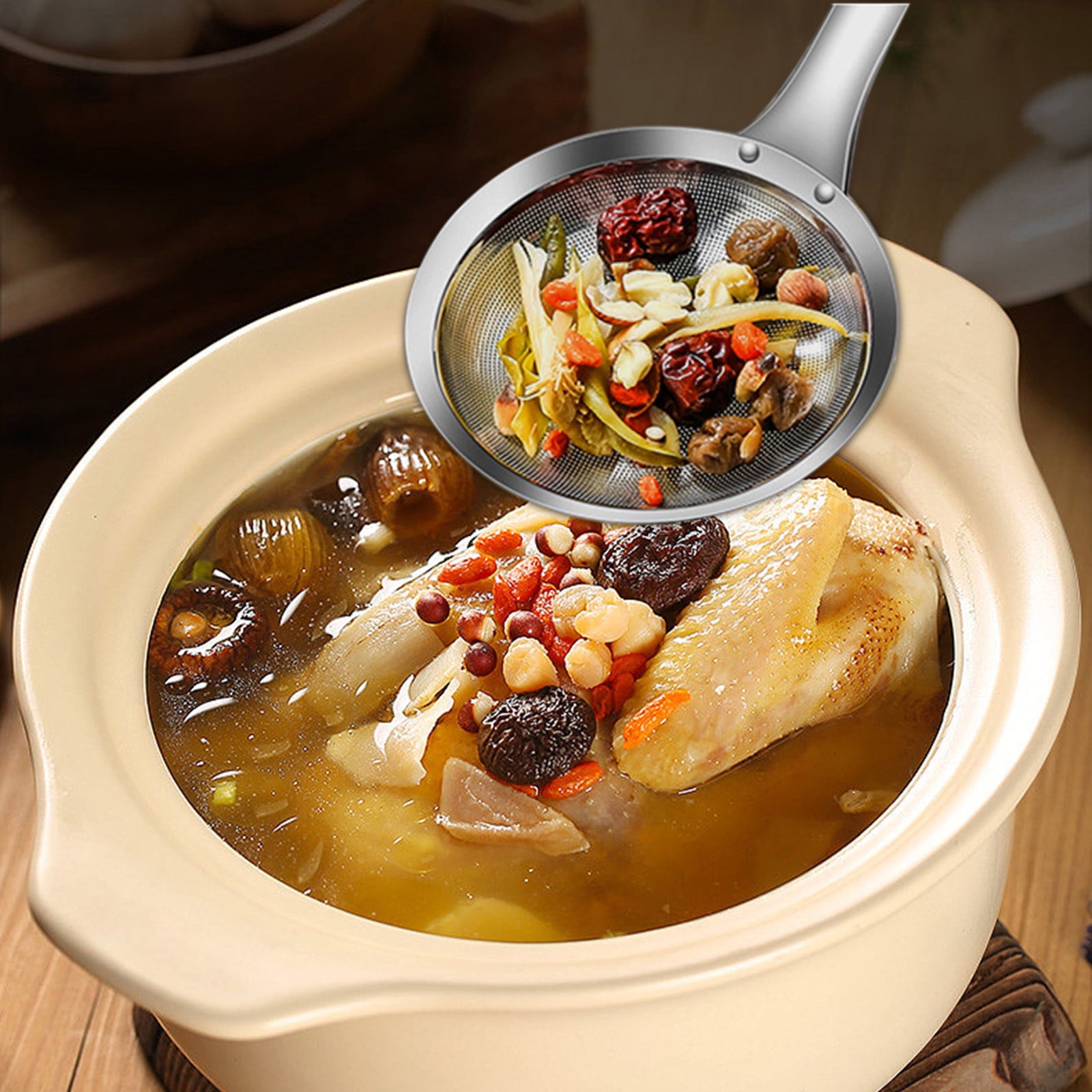 Click here for Topllc Spoons 304 Stainless Steel Colander Oil Sep... prices