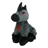 Mythical Fantasy Legend Black Dark Unicorn Hell Steed Luxe Soft Plush ...