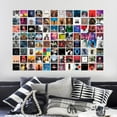A ART·ZONE Wall Decor Music 100 Pc 5x5 Inch Album Cover Posters for ...