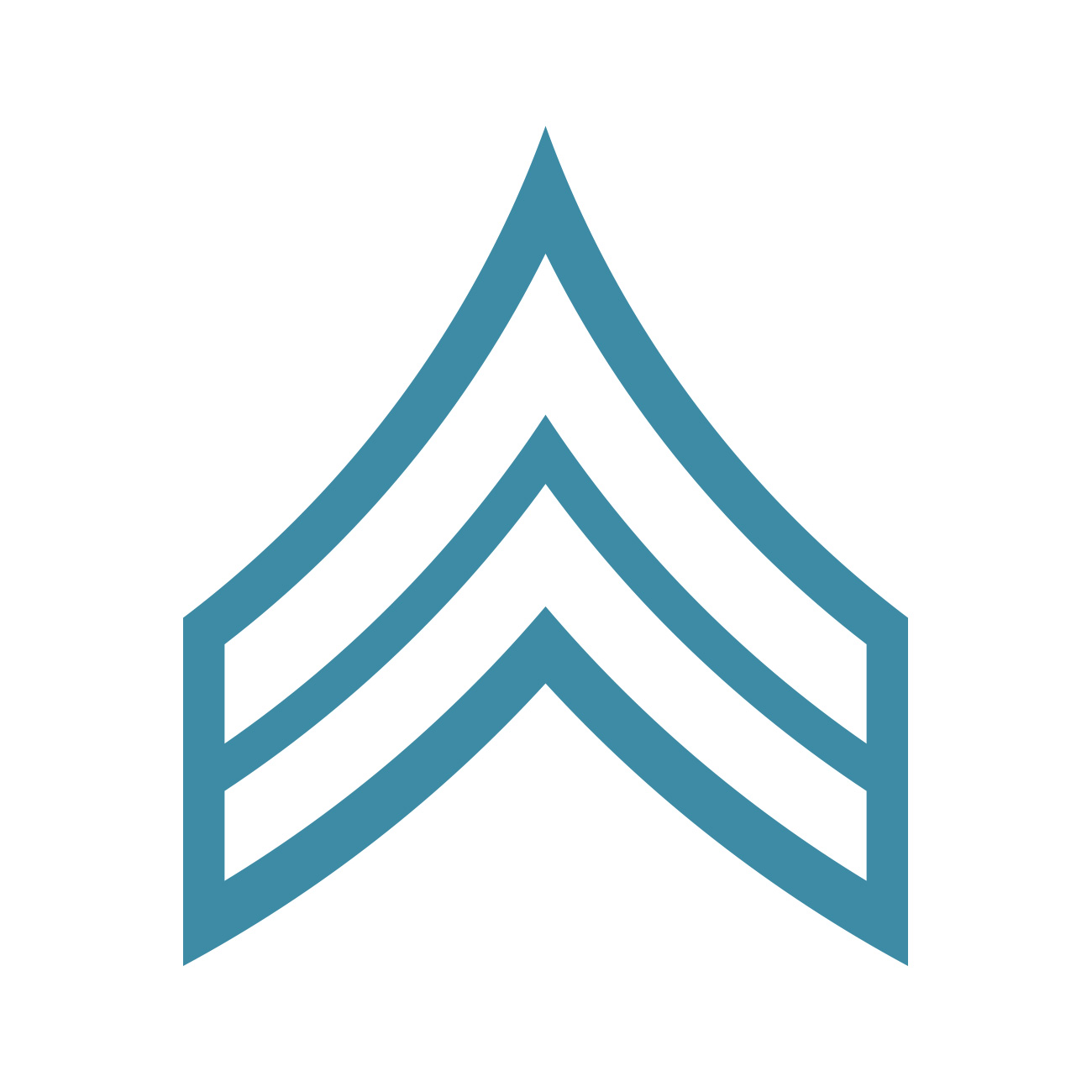 E-4 Corporal Rank Sticker Decal Die Cut - Self Adhesive Vinyl ...