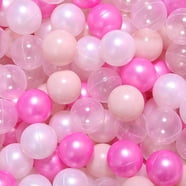 PlayMaty 100-Piece Soft Plastic Pit Balls for Children, 2.16 Inches ...