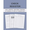Check Register: A5 Balancing Checkbook Ledger for Personal or Business ...