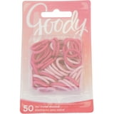 Goody Ouchless Colored Non-Slip Bands for Fine Hair, Mini Braid Elastic ...