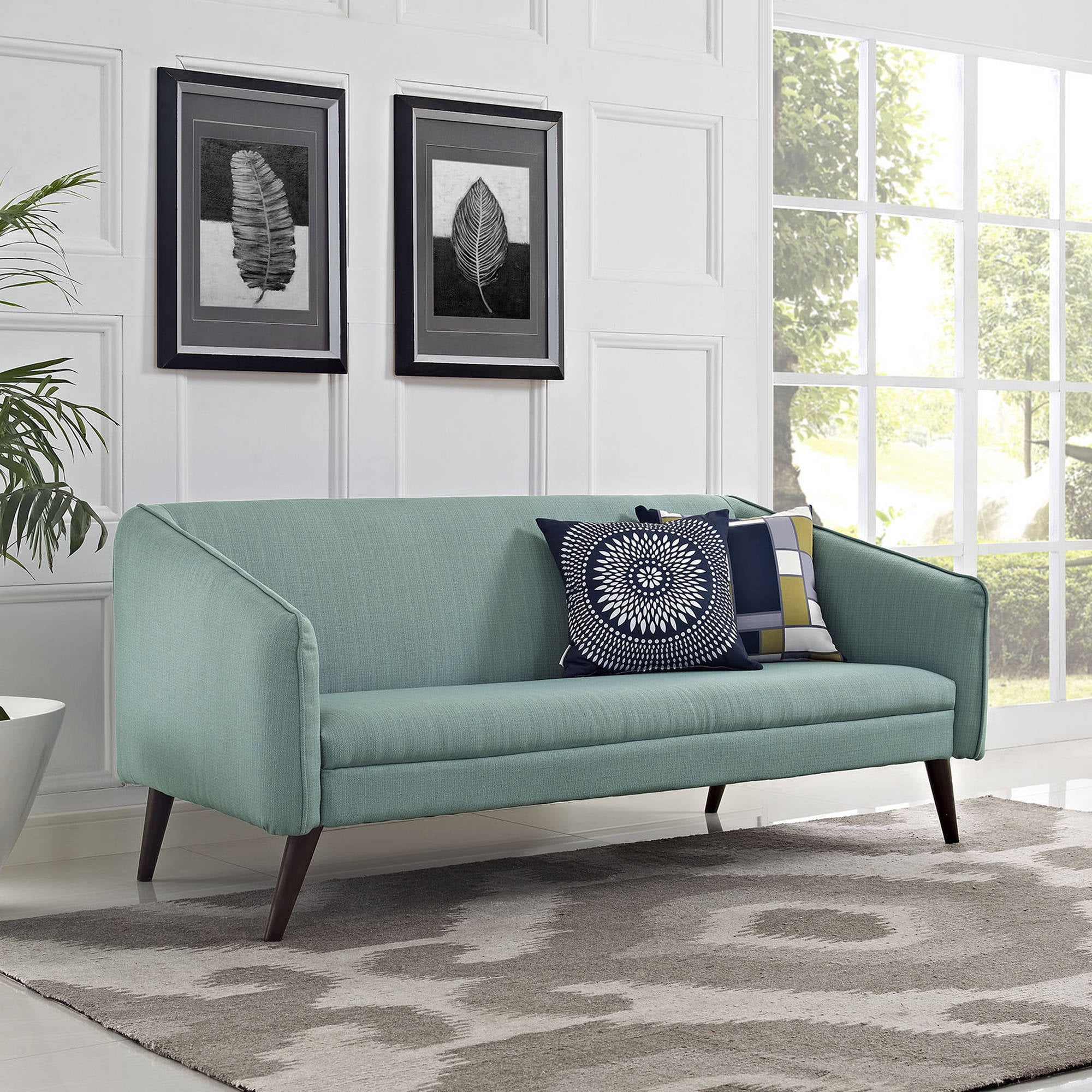 Modway Slide Contemporary Upholstered Sofa, Multiple Colors - Walmart.com