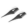 2pcs Hair Dye Brush Double Side Comb Applicator Diy Hairdressing Tools