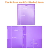 RYWESNIY, 3 Prong Pocket Folders, 16 Pack, Assorted Colors - Walmart.com
