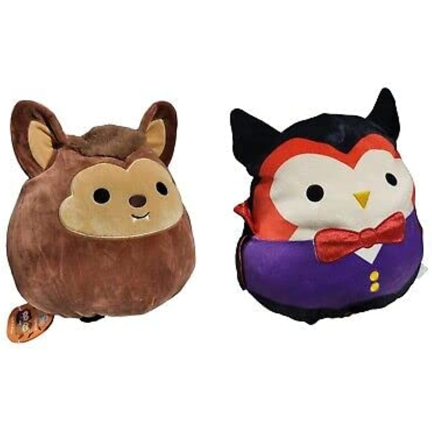 Squishmallow 12 Quill and Wade Flip-a-Mallow Vamp to Wolf Halloween ...
