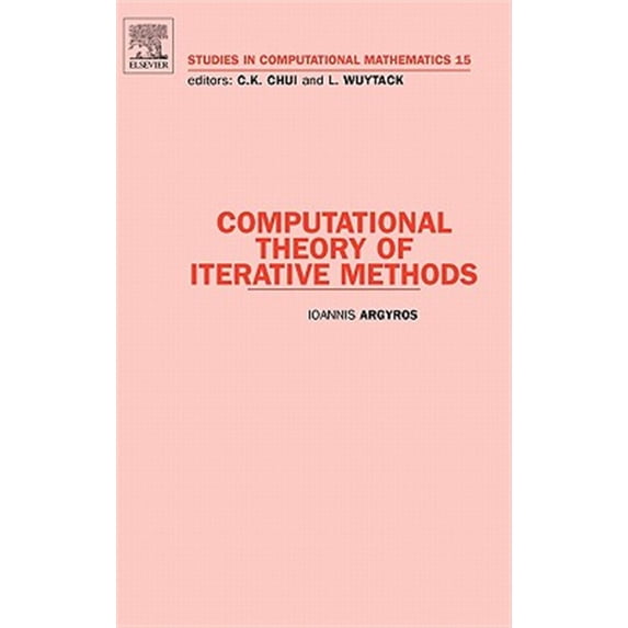 Pre-Owned Studies in Computational Mathematics Computational Theory of ...