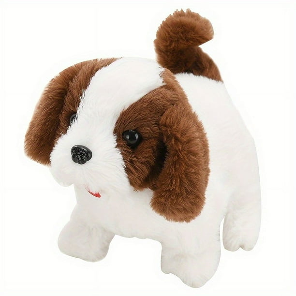 Interactive Plush Electric Puppy: The Perfect Pet Companion For Kids ...
