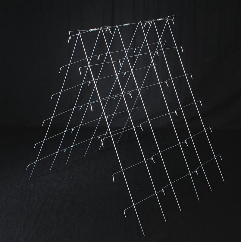 Garden Cucumber Squash A-Frame Support Galvanized Steel Foldable 48 ...