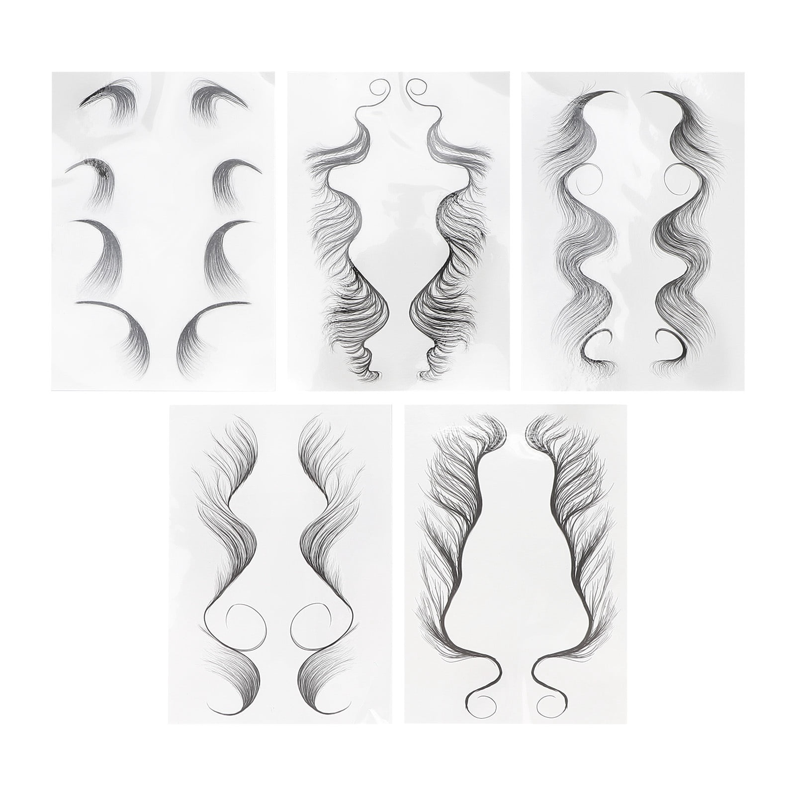 Edge Hair Stickers Hair Stickers Fake Hairline Stickers Kit De ...