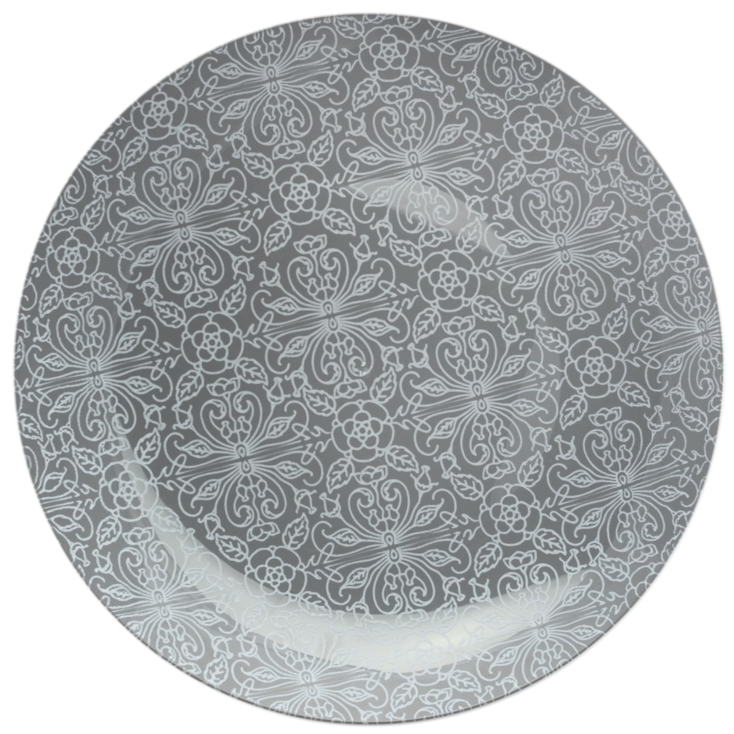 Trendables™ Premium Disposable Plastic 10" Dinner Plates - Ornamental ...