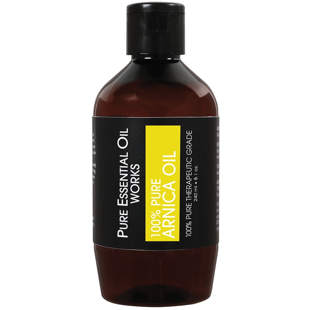 Pure Essential Oil Works 100% Pure Arnica Oil 8oz - Walmart.com