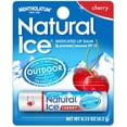 Mentholatum Natural Ice Lip Balm Cherry Flavor, Medicated, SPF 15, Pack ...