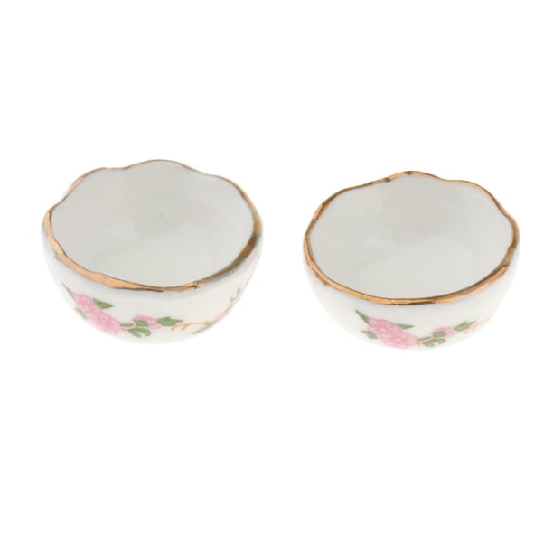 2 Pieces Mini Play Miniature Scene Decoration Small Pretend Play ...
