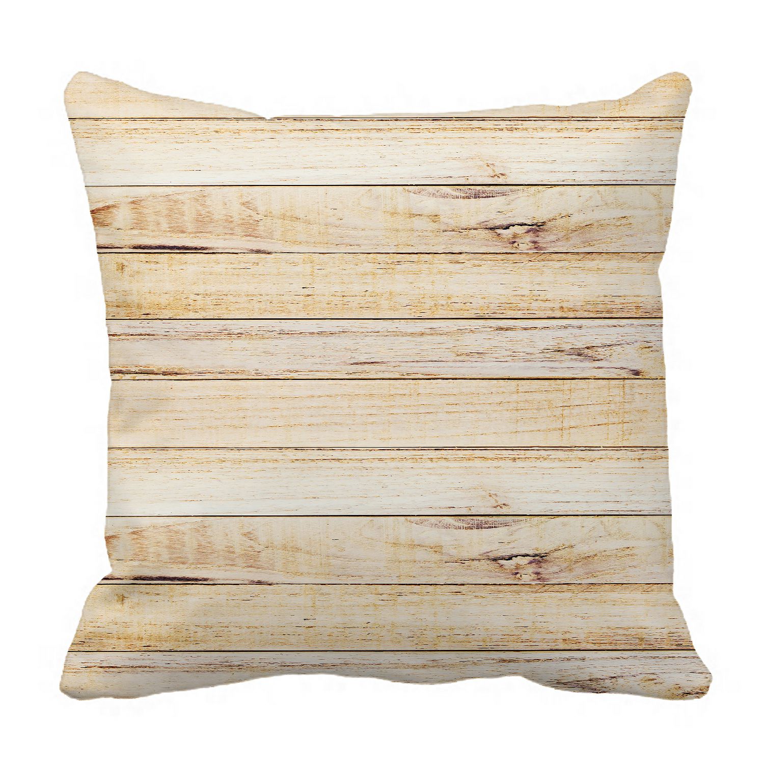 ABPHQTO Empty Plank Teak Brown Wooden Texture Pillow Case Pillow Cover ...