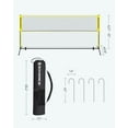 Badminton Net Set Portable Sports Set for Badminton Tennis Kids ...