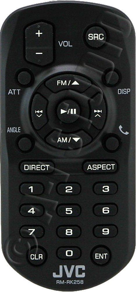 JVC RM-RK258 Wireless Remote Control for Multimedia Receivers - Walmart ...