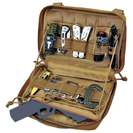 TESNN Molle Admin Pouch Tactical EDC EMT Utility Tool Pouch Medical ...