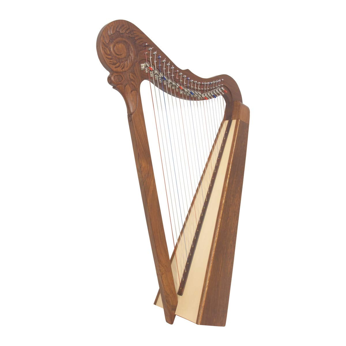 Roosebeck 22-String Parisian Harp w/Full Chelby Levers - Walmart.com