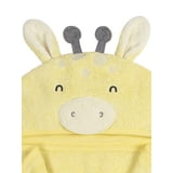 Gerber Baby Boy or Girl Casual Unisex Hooded Terry Towel and Washcloths ...