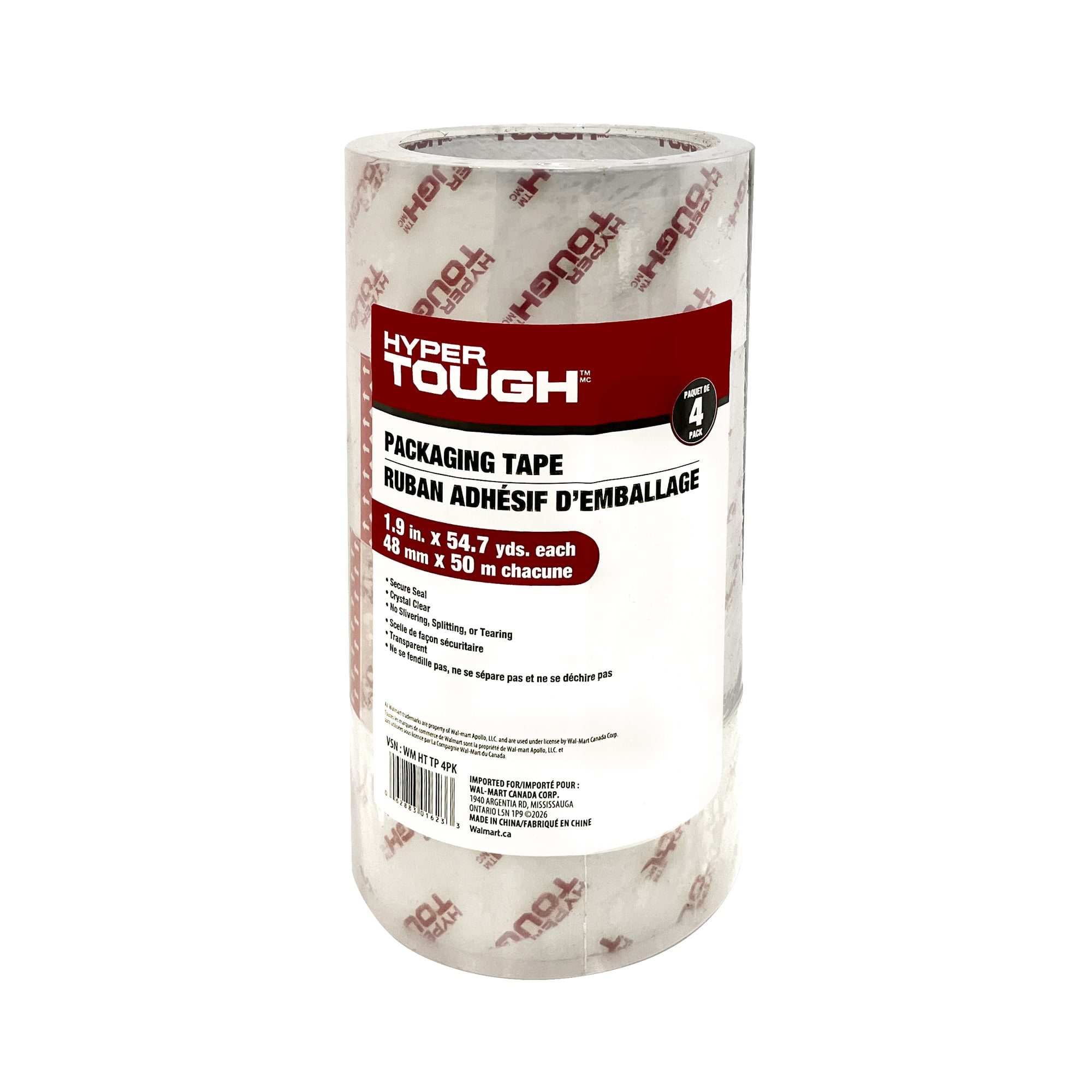 Click here for Hyper Tough Crystal Clear Packing Tape  1.88in X 5... prices