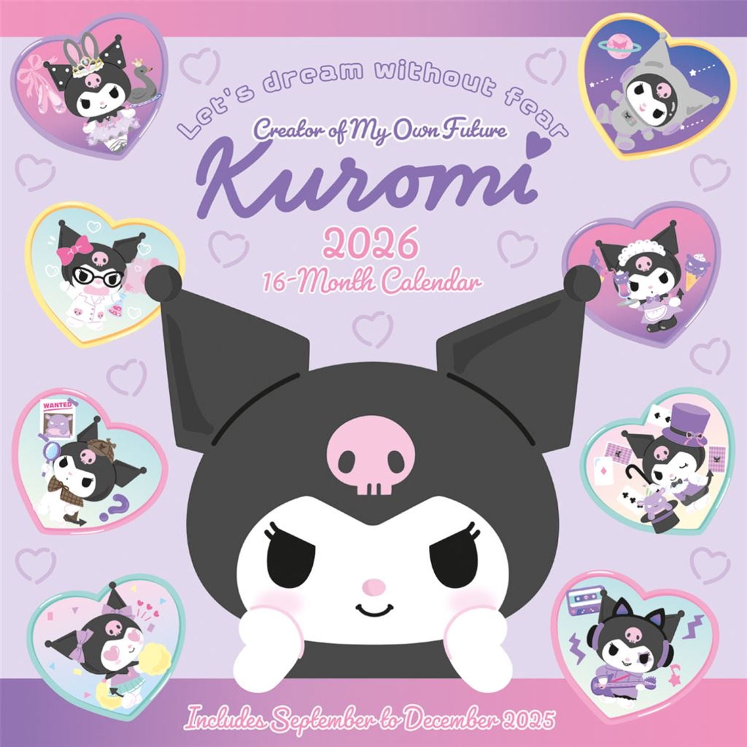 Click here for Kuromi Dream Without Fear 2026 Square Calendar 11.... prices