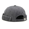 HAORUN Unisex Rolled Cuff Docker Cap Hats Brimless Beanie Sailor Cap ...