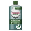 Cascade Rinse Aid, Dishwasher Rinse and Drying Agent, 16 fl oz for Spot ...