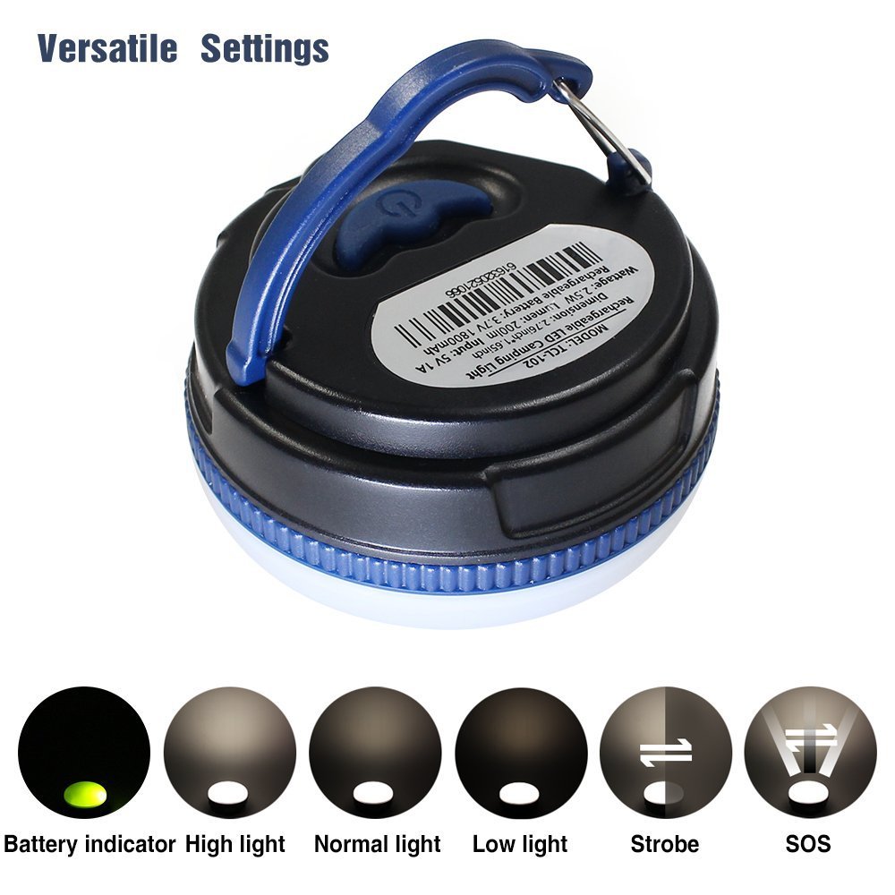 Buy TORCHSTAR LED Camping Lights, Portable Outdoor Lantern Lamps with 5 ...