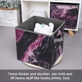 10.6in Folding Storage Box Solid Material Handle On Both Sides For Easy ...