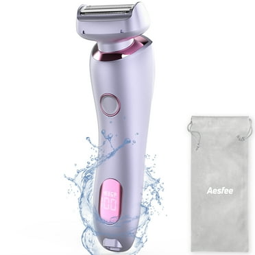 Bikini Trimmer for Women - 2 in 1 Electric Lady Pubic Hair Private Area ...