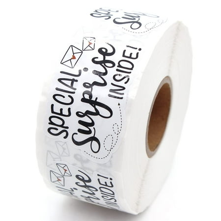 Littlefa 15A Special Surprise Inside Stickers,Thank You Stickers ...