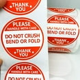 Fragile Packing Stickers, 2" Do Not Crush Bend or Fold Shipping Labels ...