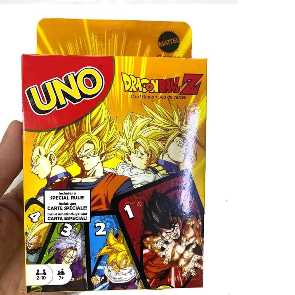 Mattel Games UNO Dragon Ball Z, juego de cartas para Noche Familiar con ...