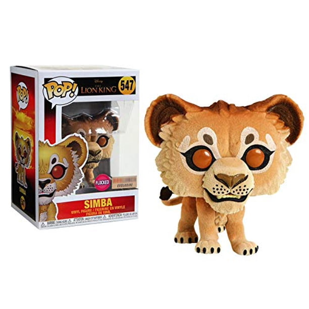 Funko Pop The Lion King 2019 Simba Flocked BoxLunch Exclusive Vinyl ...