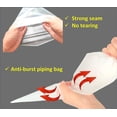 21 Inch Extra Large Piping Bags,100 Pack Disposable Pastry Bags,Thick ...