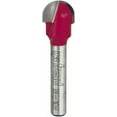 Freud 1/2 in. Dia. x 1/4 in. x 1-13/16 in. L Carbide Round Nose Router ...