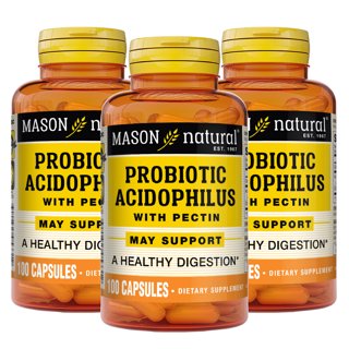 Bacid Probiotic Caplets 100 Caplets (Pack of 2) - Walmart.com