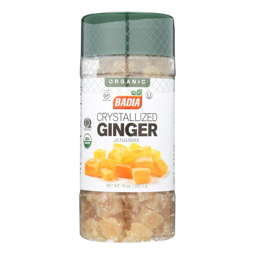 Badia Organic Crystallized Ginger, 10 oz - Walmart.com - Walmart.com