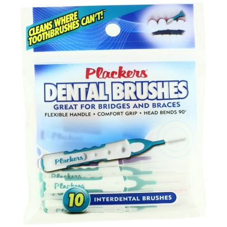 Plackers Interdental Brushes - 10 ct | Walmart Canada