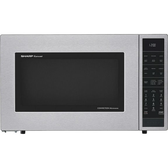 Sharp 1.5 CF Carousel Countertop Microwave Oven, Convection - Walmart.com
