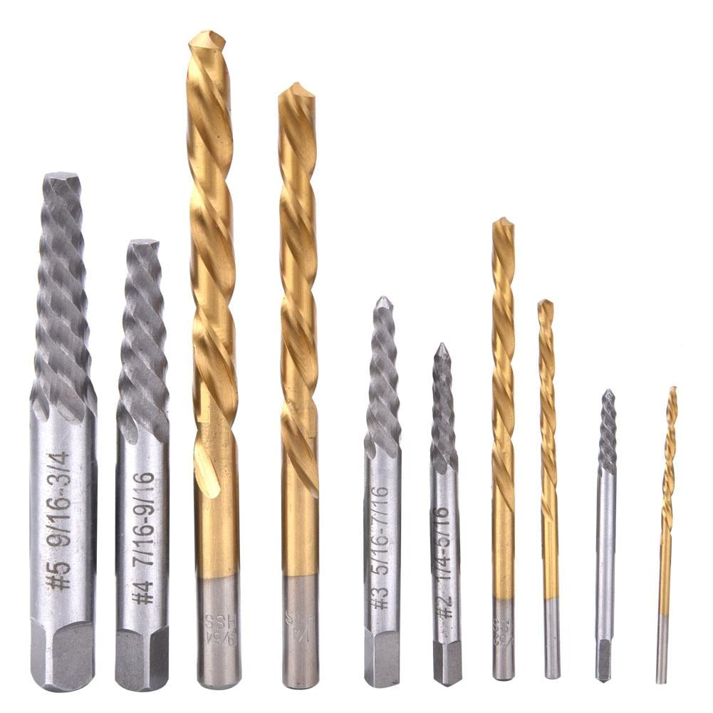 Click here for Rdeghly 10 Pcs Drill Bit Screw Extractor Set Left... prices