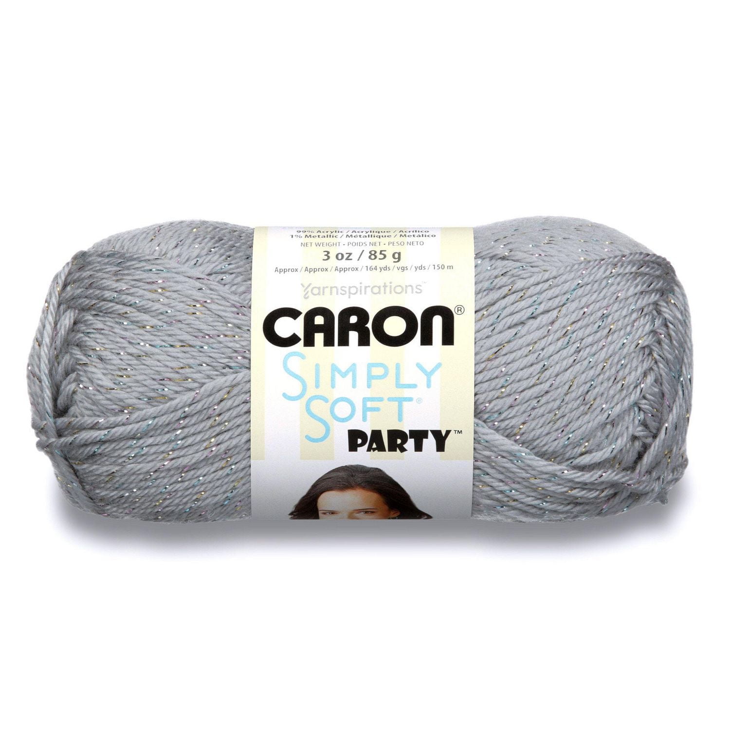 Caron® Simply Soft® Party™ Yarn, Acrylic #4 Medium, 3oz/85g, 164 Yards ...