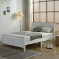Kadyn Full Size Solid Wood Platform Bed: Bed with All Pine Single Core ...