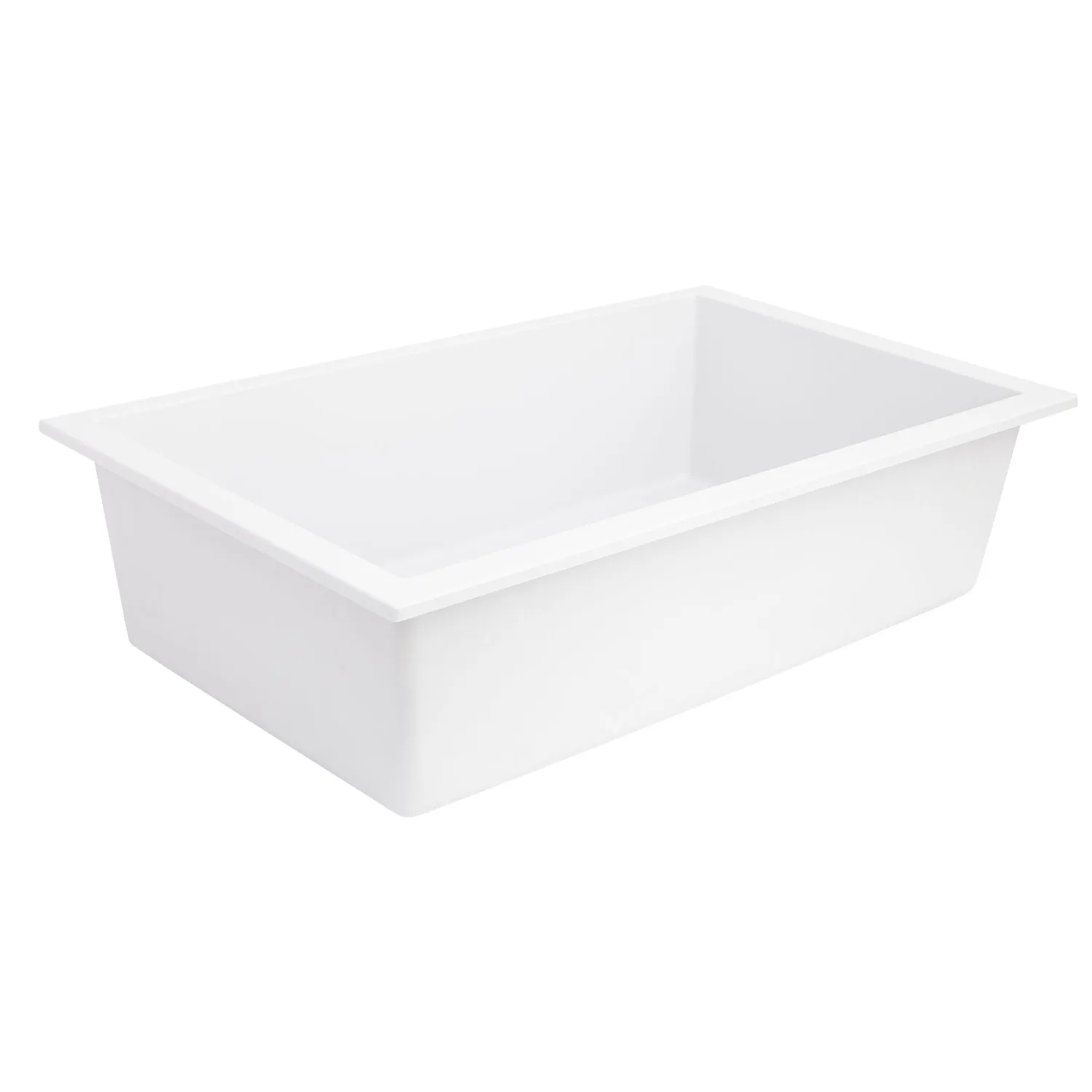 Open Box Signature Hardware 419618 Holcomb 30" Undermount Single Basin ...