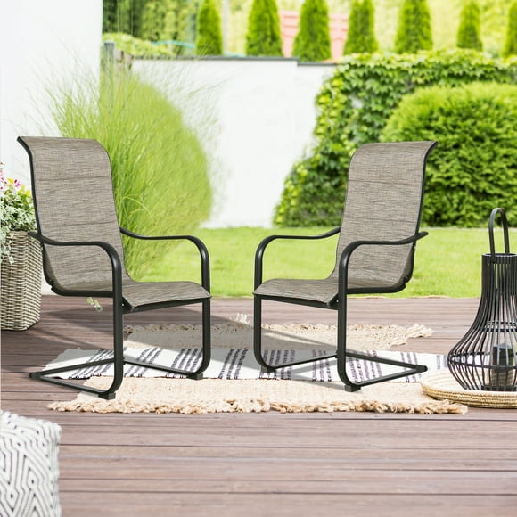 Spring Motion Patio Chairs
