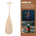 Zhiyie Wood Oar Kids Boats Paddle Comfort Canoes Paddle Wood Paddle for Canoes - Walmart.com